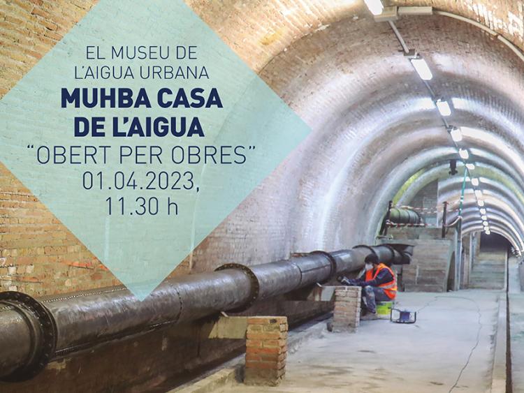 El museu de l'aigua urbana. MUHBA Casa de l'Aigua "Obert per obres" | Museu Historia de ...