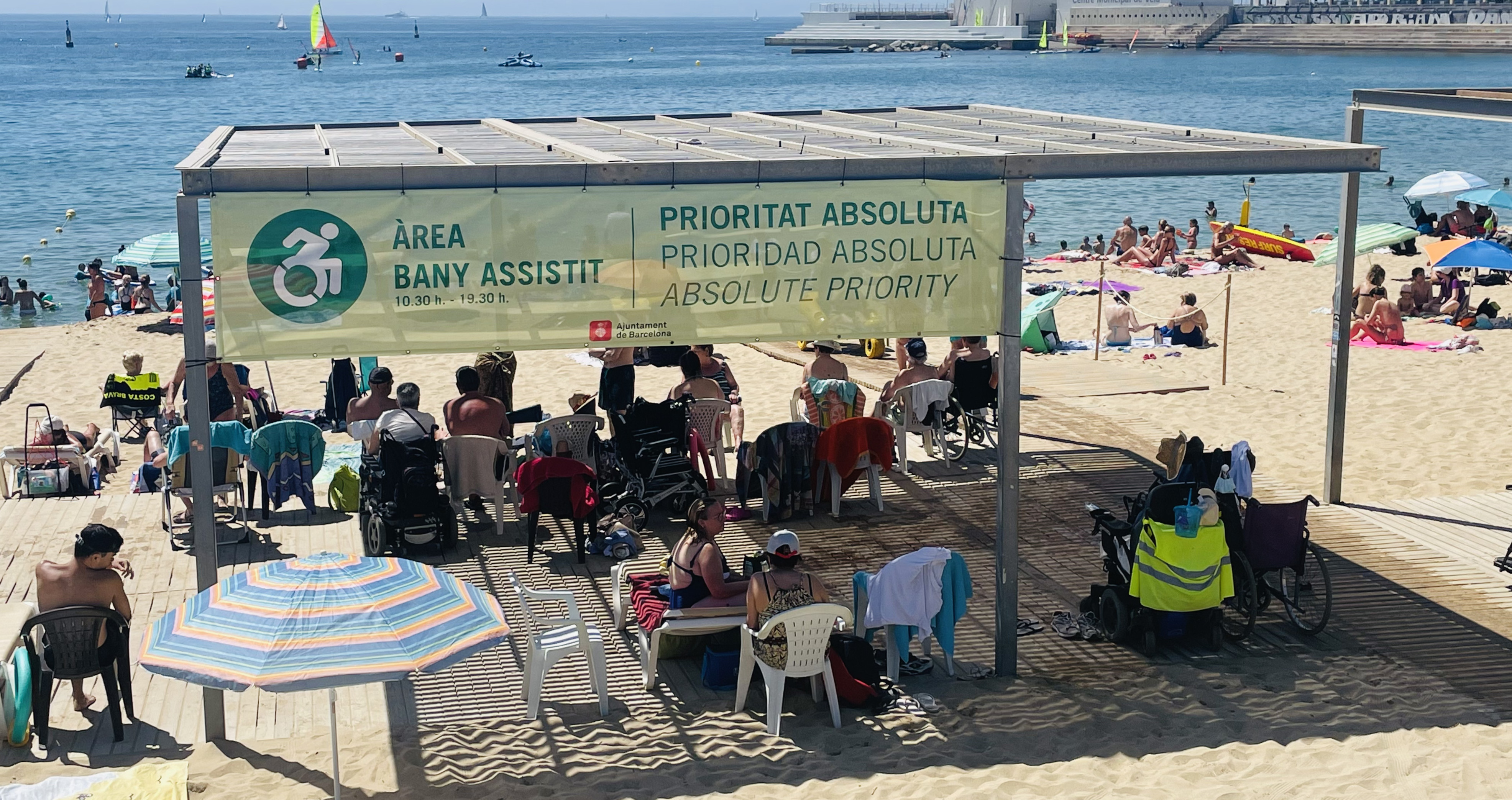 Accessibility at beaches | Barcelona | Barcelona City Council